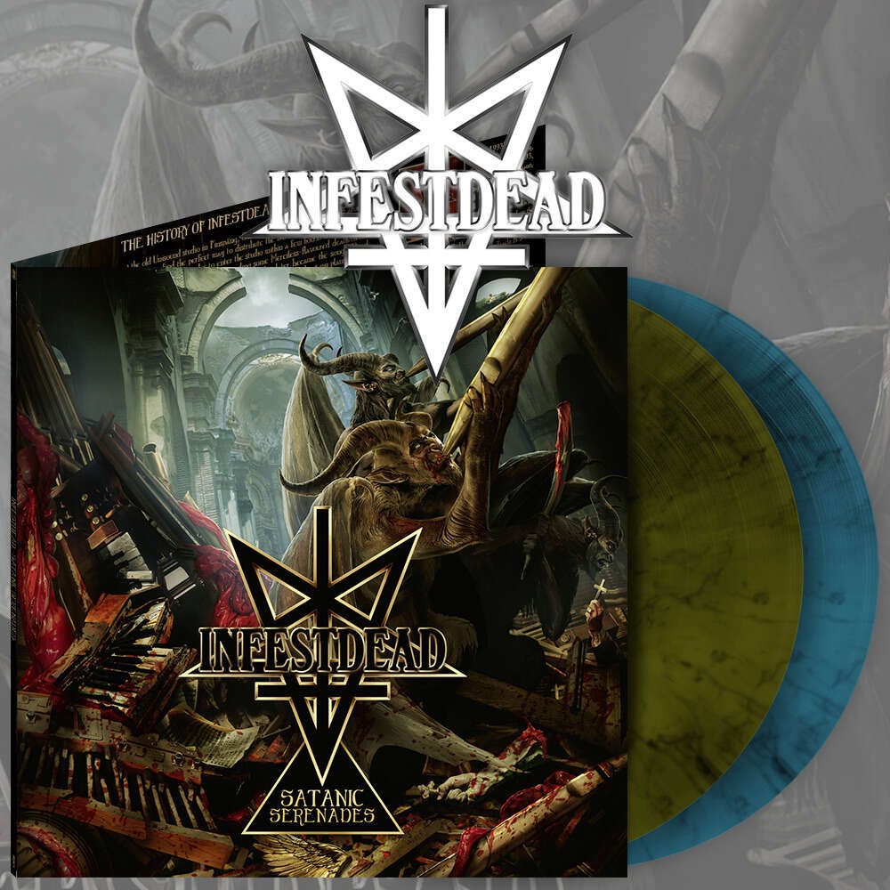 Infestdead Satanic Serenades Gatefold Double Lp Pulverised Records