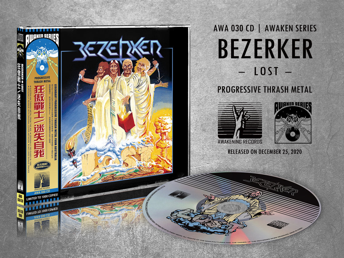 BEZERKER "Lost" CD – Pulverised Records